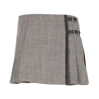 Durazzi Milano Fw26Sk05 Tt0101Gr09 - - Skirts - Damen - Grau - S