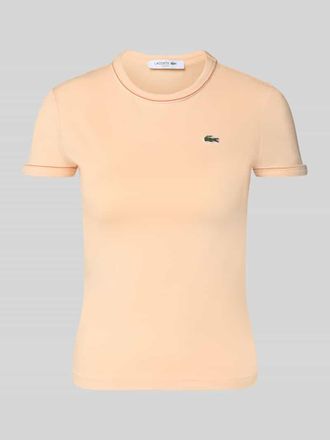 Lacoste Slim Fit T-Shirt aus Baumwoll-Mix