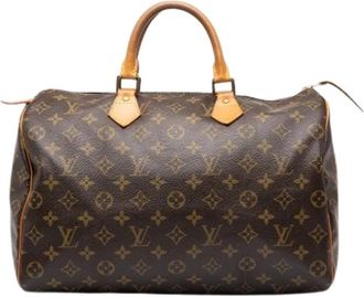 Louis Vuitton Pre-owned Speedy 35 - - Pre-owned - Damen - Braun - ONE SIZE