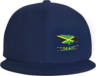 Generic Carte De La Jama&iuml;que Femme Homme Chapeaux Pare-Soleil L&egrave;g&eacute;re Casquette De Baseball Snapback Snapback Chapeau pour Adulte Hip Pop Trucker