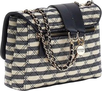 Guess Sac &agrave; main Giully &agrave; rayures