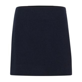 Part Two Jupe Simple Bleu Marine - Femme - Jupes - Bleu - Taille: 40 FR
