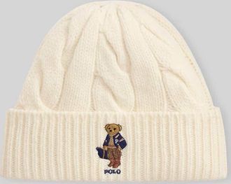 Polo Ralph Lauren Strickm&uuml;tze aus Woll-Mix Modell F26 BR BEANI