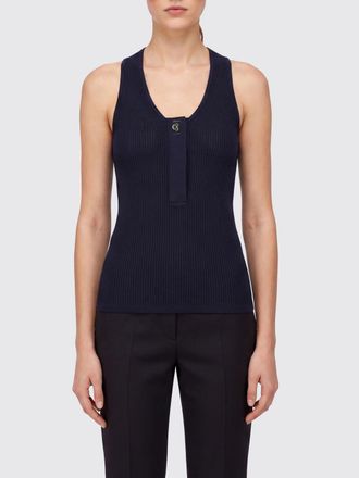 Ferragamo Top en jersey c&ocirc;tel&eacute; &agrave; &eacute;paules d&eacute;nud&eacute;es et coupe slim
