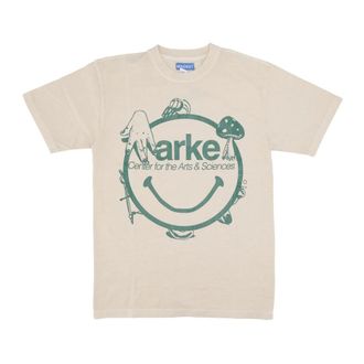 Market Smiley Arts Tee Sand Herren T-Shirt - - Tops - Herren - Beige - L