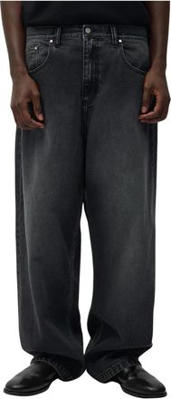 Arte Homme, Jeans, Noir, Taille: L Jeans droits