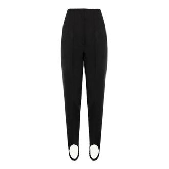 Giuseppe Di Morabito High Waist Twisted Canvas Hose - - Trousers - Damen - Schwarzk - S