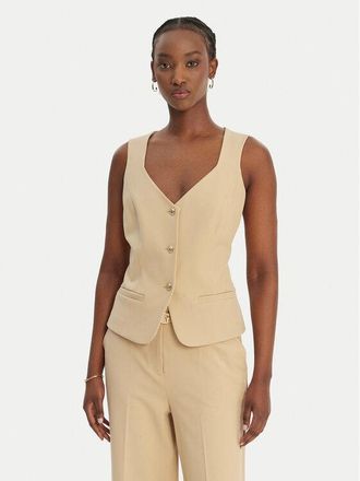 Guess Weste W6GH49 W1895 Beige Slim Fit