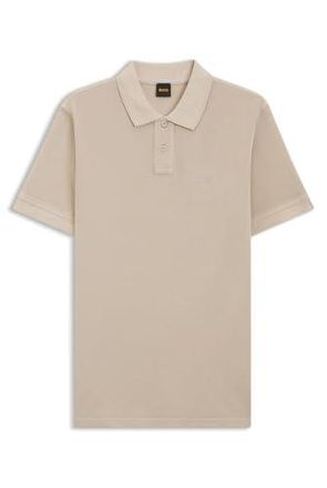 BOSS Hommes Prime Polo en piqu&eacute; de Coton avec Logo imprim&eacute;