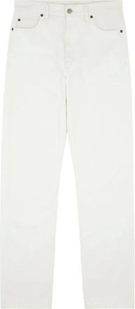 Maison Margiela Homme, Jeans, Blanc, Taille: W32 Cotton Canvas Jeans