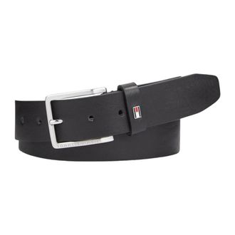 Tommy Hilfiger Lederg&uuml;rtel - - Accessories - Herren - Schwarzk - 105 CM