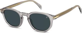 David Beckham Db 1007/s KB7/KU GREY Sunglasses Men Acetate, Standard, 49