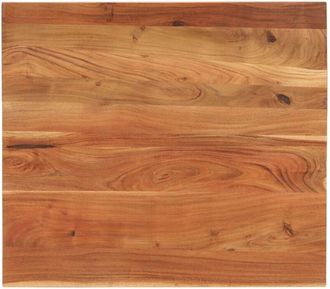 vidaXL vidaXL Dessus de table 110x80x3,8cm rectangulaire bois massif dacacia