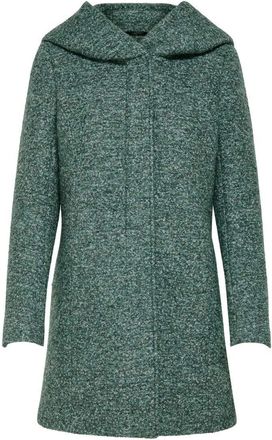 Only Damen Wollmantel Sedona Boucle Wool 15156578 Balsam Green Mel XS