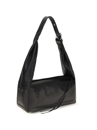Maison Margiela Womens Shoulder Bag East West Black Mutton