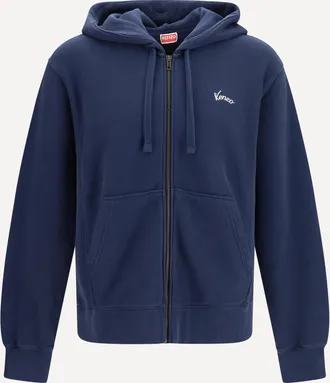 Kenzo Kenzo Eiffel Tower Design cotton Hoodie Male XL