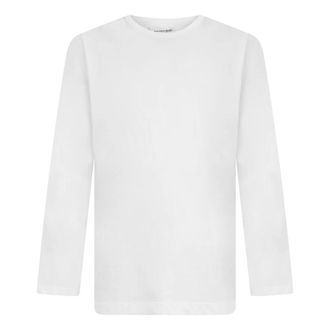 Comme Des Gar&ccedil;ons Langarm-Baumwoll-T-Shirt - - Tops - Herren - Wei&szlig; - S