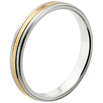 Orphelia Femme Or bicolore Alliances - OR9146/3/NCY/52