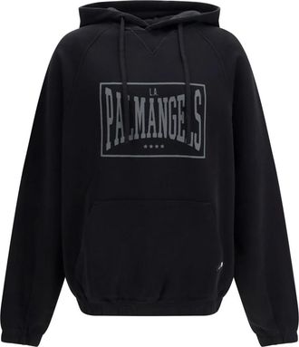 Palm Angels Vintage Box Logo Hoodie - - Sweatshirts & Hoodies - Herren - Schwarzk - L