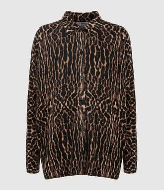 Notshy Pull Chemise Lee Cachemire L&eacute;opard