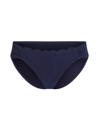 Hunkemöller Hunkemöller Bikini Slip Rio Scallop - Evening Blue - XS