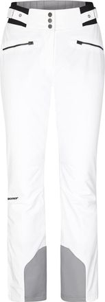 Ziener Damen TILLA Ski-Hose/Schnee-Hose | atmungsaktiv, wasserdicht, Primaloft, White, 46
