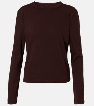 Velvet Longsleeve Susanna aus Baumwoll-Jersey