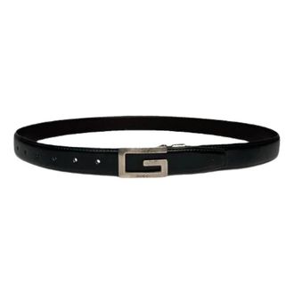 Gucci Pre-owned Vintage G&uuml;rtel - - Pre-owned - Damen - Schwarzk - ONE SIZE
