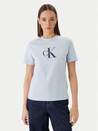 Calvin Klein Jeans T-Shirt LV047B865G Blau Regular Fit