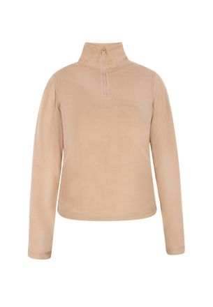 Usha Fleecepullover Frauen Beige