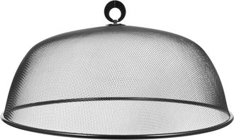 BESTONZON Edelstahl Fliegenhaube Lebensmittel Abdeckhaube Speiseschirm Kuchenhaube Mesh Kuchen Abdeckung Fliegenschirm Obstfliegen Haube Fruchtfliegen Küche Fli