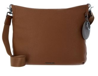 Mandarina Duck Damen Mellow Leather Schultertasche, Indian Tan, 34x31x8 (L x H W) EU