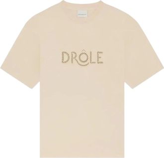 Dr&ocirc;le de Monsieur Homme, Tops, Beige, Taille: L Drole Ajour&eacute; Tee