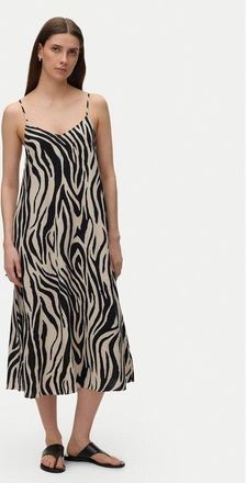 Vero Moda Sommerkleid Emilo 10340519 Beige Loose Fit