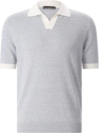 Moorer Homme, Tops, Bleu, Taille: XL Jethro Polo