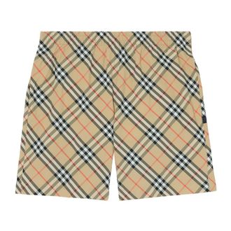 Burberry Check Badeshorts - - Swimwear - Herren - Beige - M