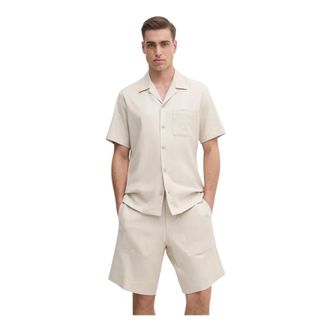Iceberg Hemdkragen Kurzarmhemd - - Shirts - Herren - Beige - S