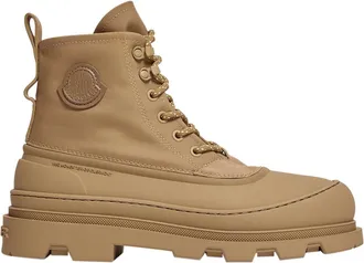 Moncler Moncler Bottes &Agrave; Lacets Vera Sheal, Femme, Beige, Taille: 37,5