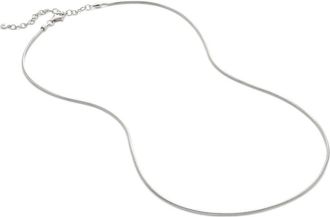 Monica Vinader Halskette mit Schlangengliedern - Silber