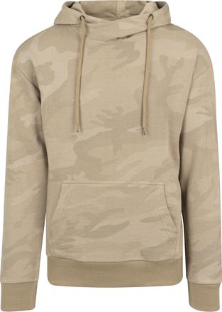 Urban Classics Herren High Neck Camo Hoody Kapuzenpullover, per Pack Mehrfarbig (Sand camo 867), Medium (Herstellergr&ouml;&szlig;e: M)