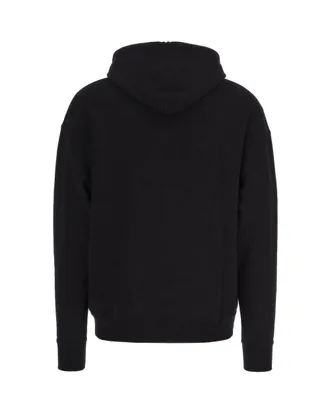 Off-white Mens Hooded Cotton Sweatshirt Black Sweatshirts Sweater