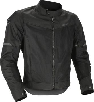 Acerbis Motorradjacke Ramsey Vented 2.0 Mesh Motorrad Textiljacke Ellenbogenprotektoren enthalten,Schulterprotektoren enthalten