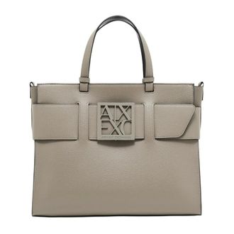 A|X Armani Exchange Femme, Sacs, Beige, Taille: ONE Size Logo Quadrato 942689 0A874