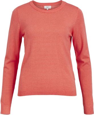 Object Objthess L/S O-Neck Knit Pullover Noos