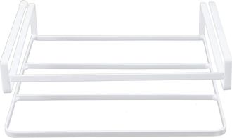 IFUNDOM Laptophalterung f&uuml;r unter Den Schreibtisch H&auml;ngekorb aus Draht Aufbewahrungsregal f&uuml;r Studentenwohnheime Platzsparend und rutschfest