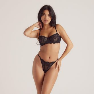 Lounge Tempt Balcony BH - Schwarz - 70 / DD