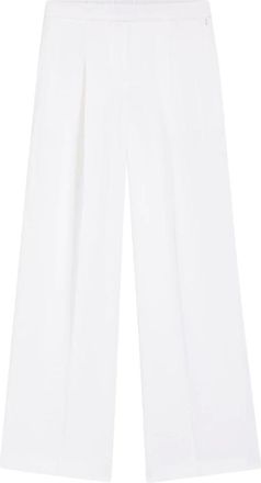 HUGO BOSS Femme, Pantalons, Blanc, Taille: 36 FR Wide Pantalons
