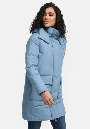 Marikoo Winterjacke MARIKOO Nanami, Damen, Gr. XL, blau (powder blau), Obermaterial: 100% Polyester. Innenseite: 100% Polyester. Futter: 100% Polyester. Watti