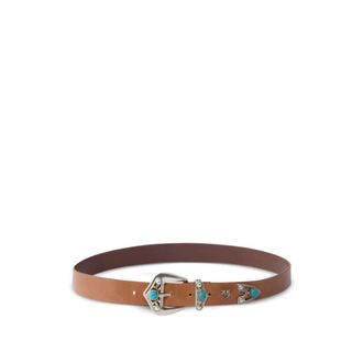 Pinko Pinko, Femme, Accessoires, Brun, Taille: XS Ceinture Trittico