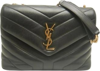 Saint Laurent Pre-owned Mal494699 Sac bandouli&egrave;re - Femme - Pre-owned - Noir - Taille: ONE Size